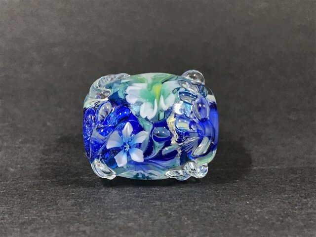 つた模様(コバルトブルー)No.128 | iichi 日々の暮らしを心地よくするハンドメイドやアンティークのマーケットプレイス