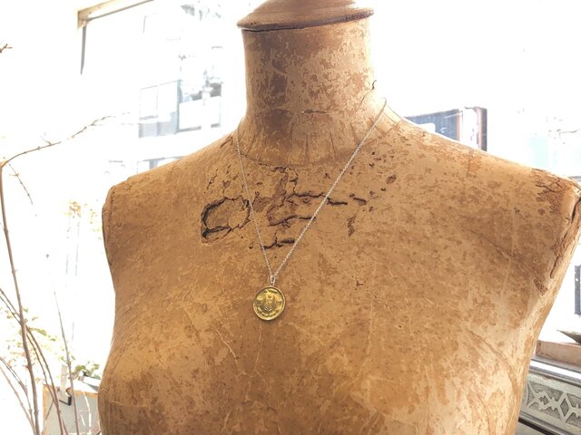 ネパール/10パイサ/年号不明/一点物コインペンダント/No.00196158 | iichi ハンドメイド・クラフト作品・手仕事品の通販