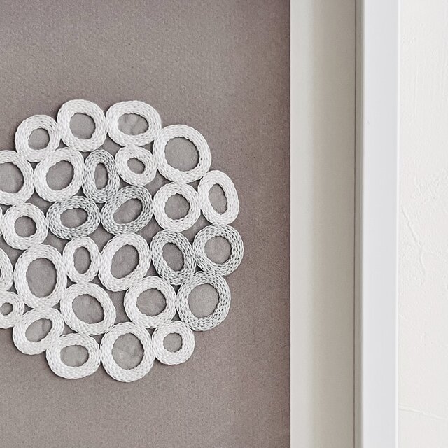 embroidery art 刺繍のフレーム no.74 | iichi ハンドメイド・クラフト作品・手仕事品の通販