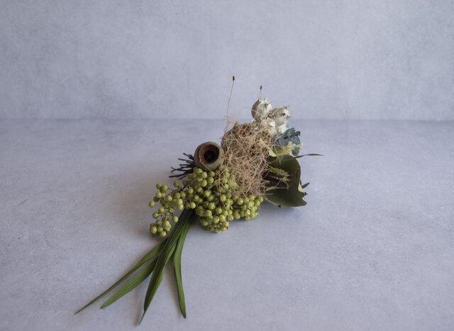グリーンと実もののヘッドドレス | iichi ハンドメイド・クラフト作品・手仕事品の通販