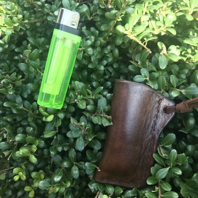 ライターケース 本革 | iichi ハンドメイド・クラフト作品・手仕事品の通販