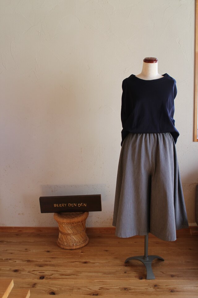 ヒッコリーデニム 70cm丈 | iichi ハンドメイド・クラフト作品・手仕事品の通販