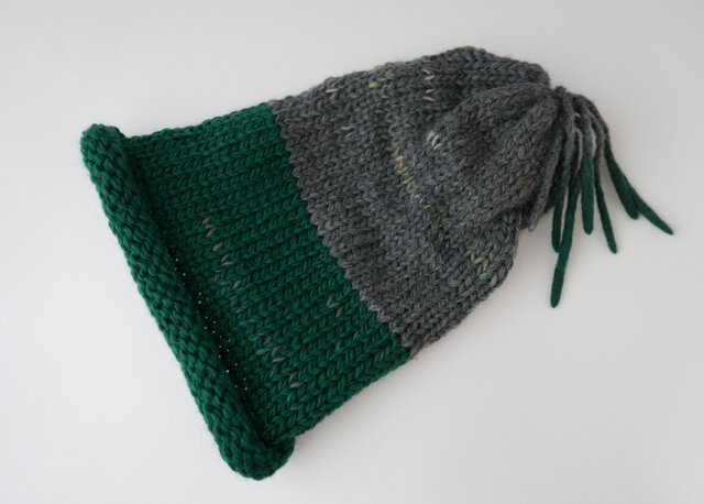 knit cap 「Himalayan Cedar」 | iichi ハンドメイド・クラフト作品・手仕事品の通販