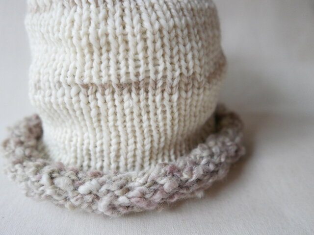 knit cap 「Cashew nuts」 | iichi ハンドメイド・クラフト作品・手仕事品の通販