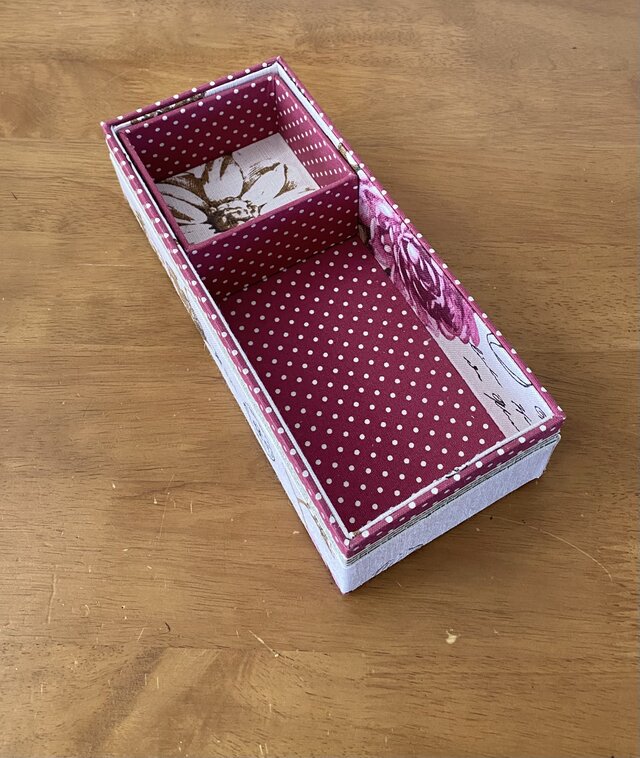 [floret pattern cartonnage] STOF生地で小物入れ | iichi ハンドメイド・クラフト作品・手仕事品の通販