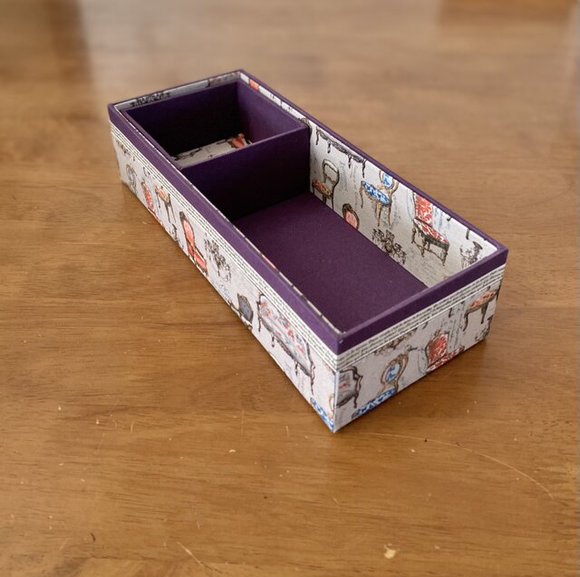 [floret pattern cartonnage] STOF生地で小物入れ | iichi 日々の暮らしを心地よくするハンドメイドや ...