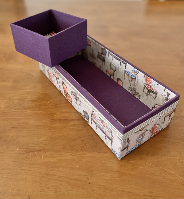 [floret pattern cartonnage] STOF生地で小物入れ | iichi 日々の暮らしを心地よくするハンドメイドや ...