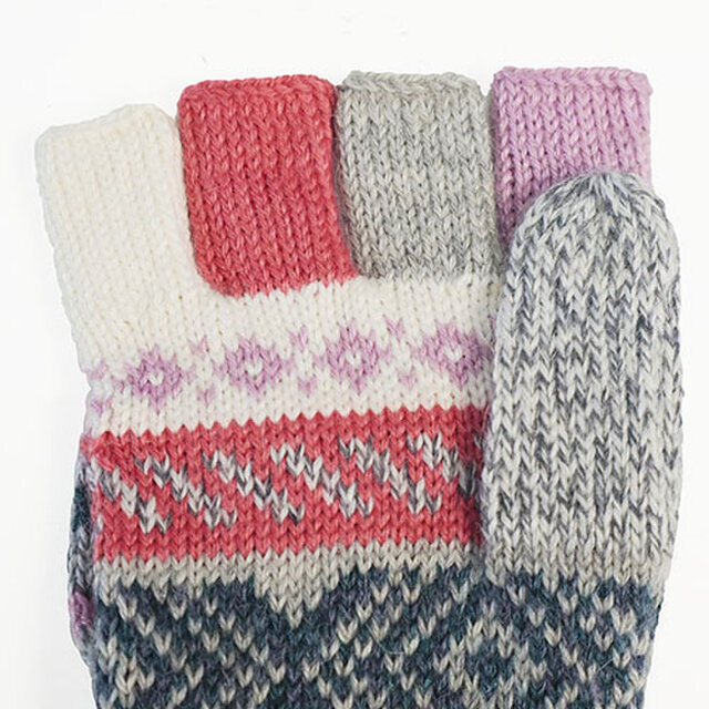 アルパカ ミトン手袋GU AU969c | iichi ハンドメイド・クラフト作品・手仕事品の通販