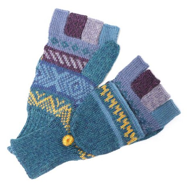 アルパカ ミトン手袋GU AU5796 | iichi ハンドメイド・クラフト作品・手仕事品の通販