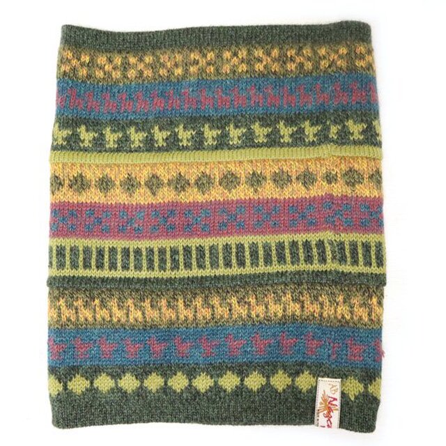 アルパカネックウォーマーBT_AU977 | iichi ハンドメイド・クラフト作品・手仕事品の通販