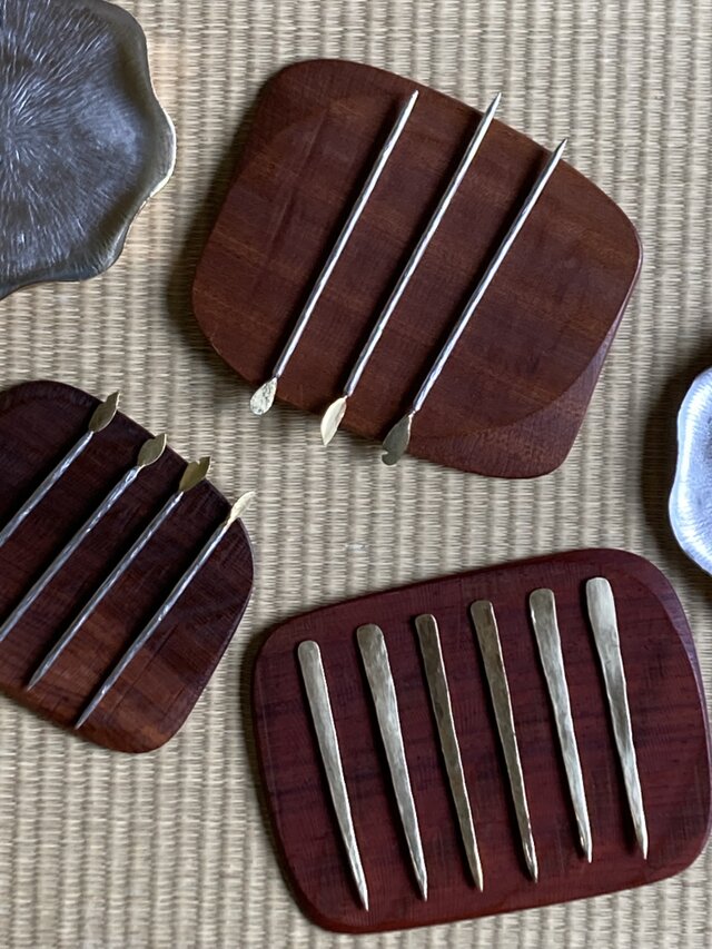 真鍮ピックMuku | iichi ハンドメイド・クラフト作品・手仕事品の通販