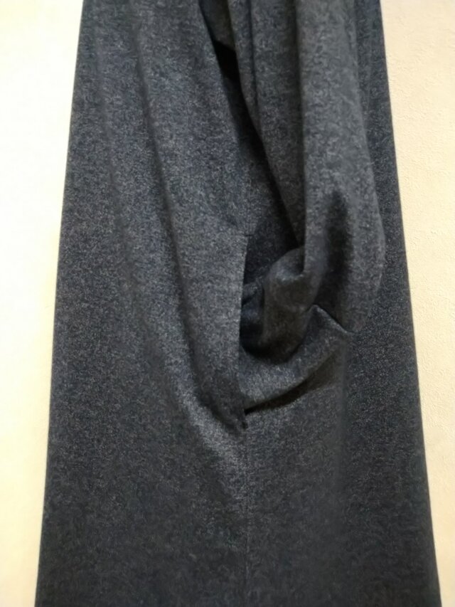 なんでもない超シンプルチュニック。ネイビー。NPO-66 | iichi ハンドメイド・クラフト作品・手仕事品の通販