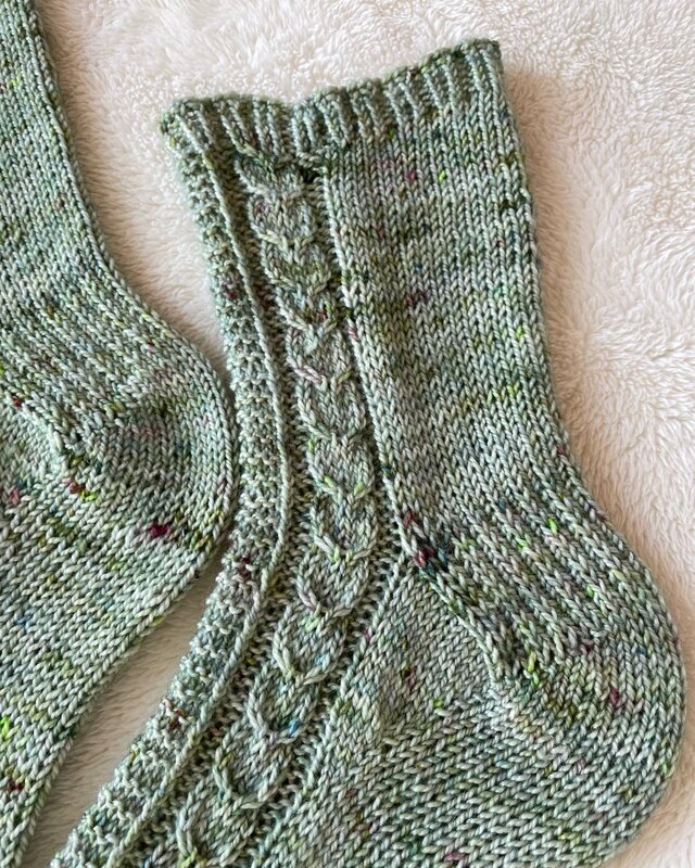 No.967 手編み靴下 | iichi ハンドメイド・クラフト作品・手仕事品の通販