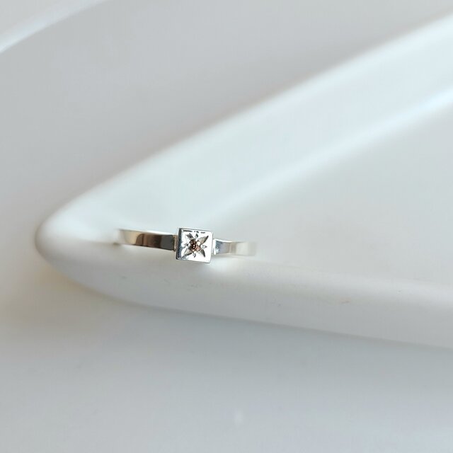 秋冬限定 Blown color Cube RING / SV925 ≪送料無料≫ KY-055R | iichi ハンドメイド・クラフト作品・手仕事品の通販