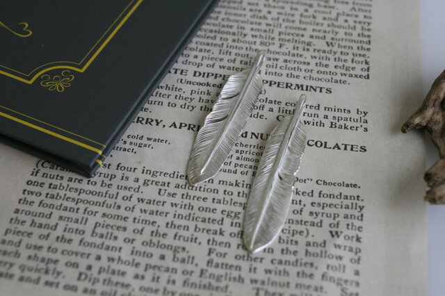 フライトフェザー左 サイズM【F-007】 | iichi ハンドメイド・クラフト作品・手仕事品の通販