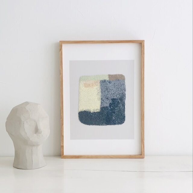 embroidery art 刺繍のフレーム no.26 | iichi ハンドメイド・クラフト作品・手仕事品の通販