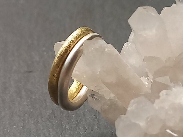 silver・brass 小さなイヤーカフ set | iichi ハンドメイド・クラフト作品・手仕事品の通販