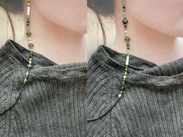 グラスコード leaf | iichi ハンドメイド・クラフト作品・手仕事品の通販