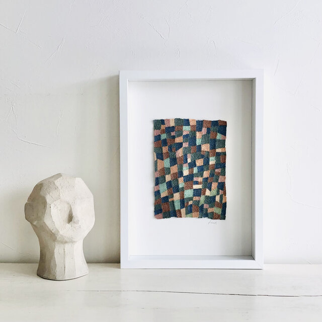 embroidery art 刺繍のフレーム no.53 | iichi ハンドメイド・クラフト作品・手仕事品の通販