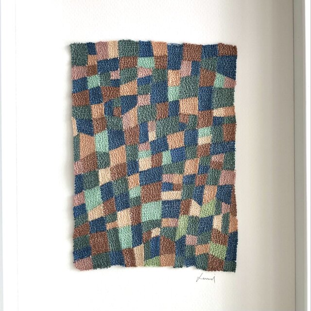 embroidery art 刺繍のフレーム no.53 | iichi ハンドメイド・クラフト作品・手仕事品の通販