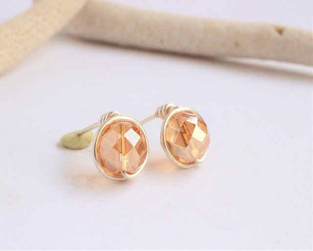 ゴールデンオーラ Wire ピアス & Ring Set | iichi ハンドメイド・クラフト作品・手仕事品の通販