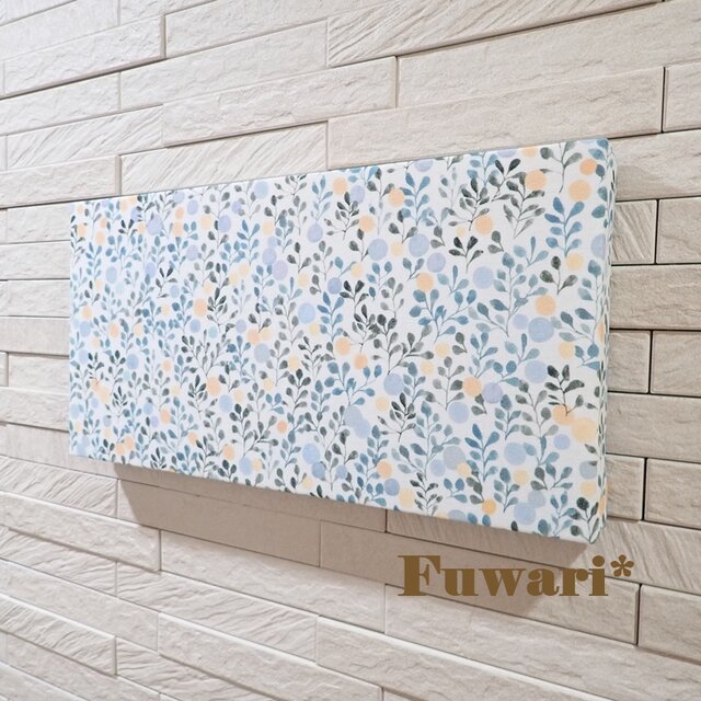 【30×15cm】軽量ファブリックパネル_BUBBLE BUBBLE_P3-14 | iichi ハンドメイド・クラフト作品・手仕事品の通販