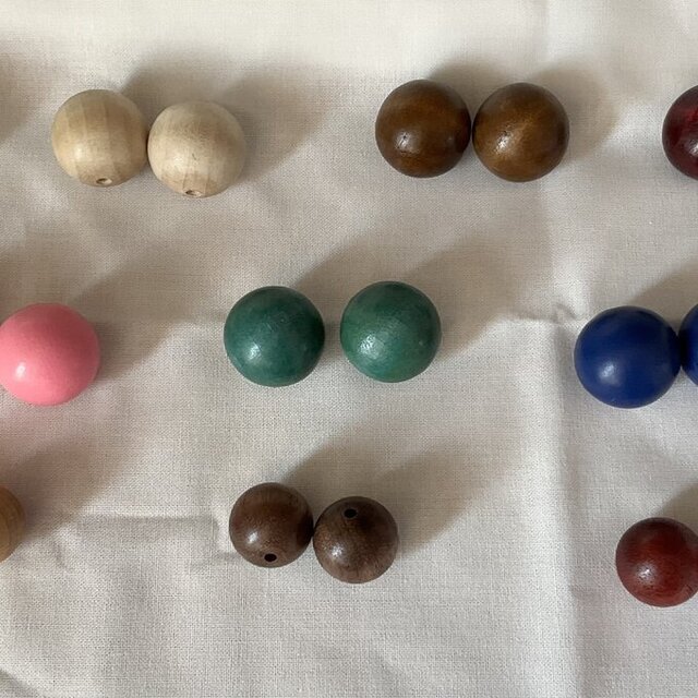 ミナペルホネン rosy 木玉親子がま口ミニ財布 | iichi ハンドメイド・クラフト作品・手仕事品の通販