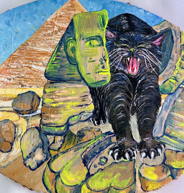 ニャラオの目覚め | iichi ハンドメイド・クラフト作品・手仕事品の通販