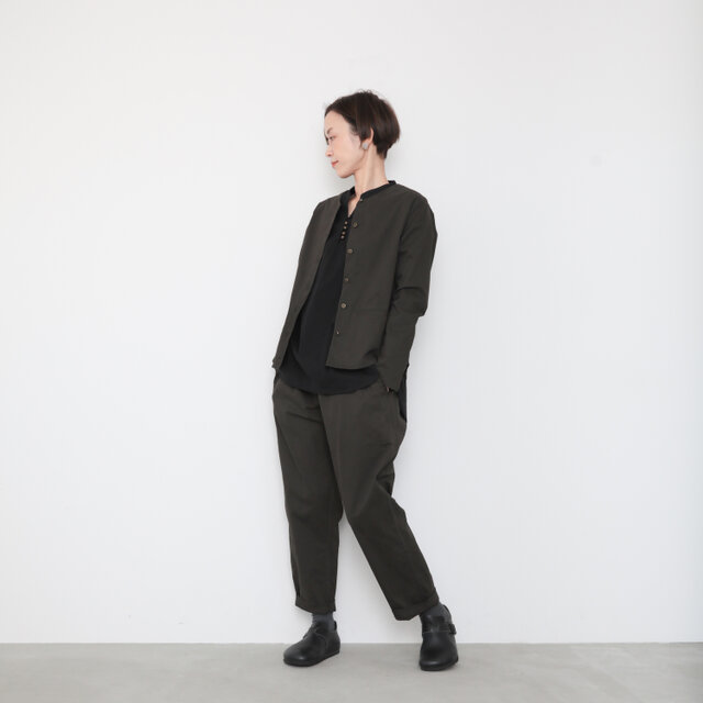 Paris jacket / sumi | iichi ハンドメイド・クラフト作品・手仕事品の通販