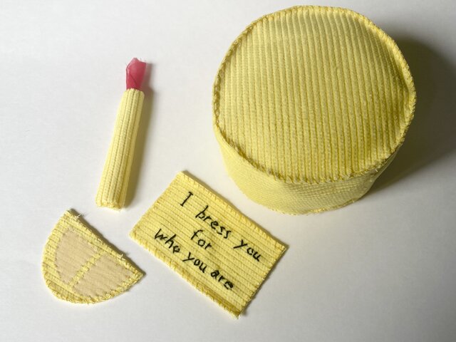 おめでとうのLemon cake | iichi ハンドメイド・クラフト作品・手仕事品の通販