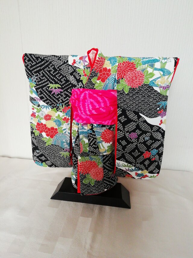 ♪市松人形の着物12号 135 | iichi 日々の暮らしを心地よくするハンドメイドやアンティークのマーケットプレイス