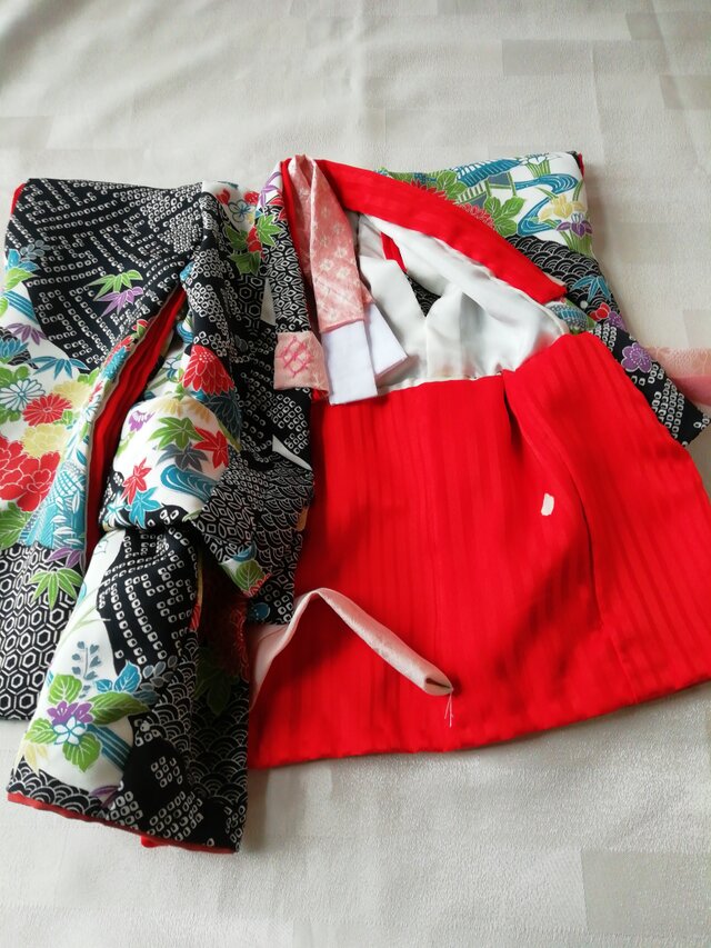 ♪市松人形の着物12号 135 | iichi 日々の暮らしを心地よくするハンドメイドやアンティークのマーケットプレイス