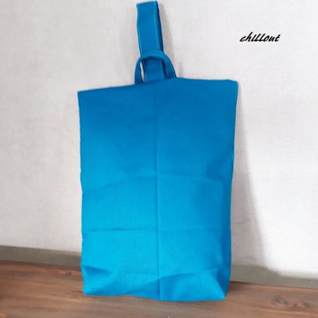 入園バッグ5点セット：ブルーハワイ【0405】 | iichi 日々の暮らしを心地よくするハンドメイドやアンティークのマーケットプレイス