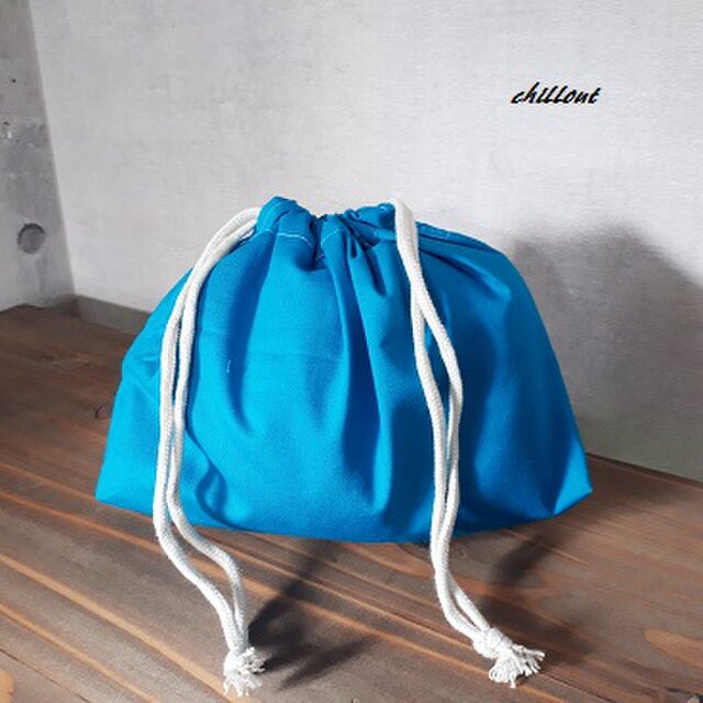 入園バッグ5点セット：ブルーハワイ【0405】 | iichi 日々の暮らしを心地よくするハンドメイドやアンティークのマーケットプレイス