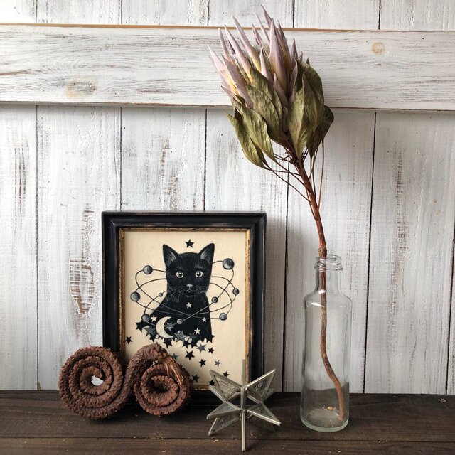 「キングプロテア ミニ」40cm1本 そのまま飾れる高品質ドライフラワー 花材 インテリアやスワッグ 撮影小道具などに | iichi ハンドメイド・クラフト作品・手仕事品の通販