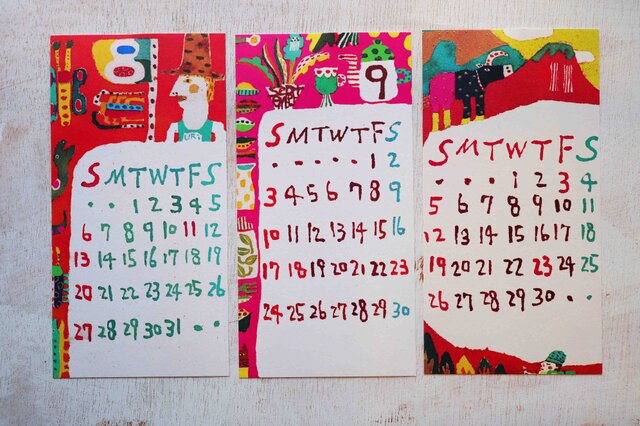 2023年うさぎ年カレンダー | iichi ハンドメイド・クラフト作品・手仕事品の通販