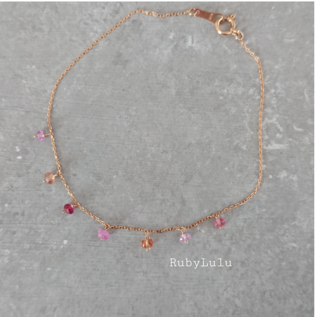 カラフルブレスレット K18 | iichi ハンドメイド・クラフト作品・手仕事品の通販