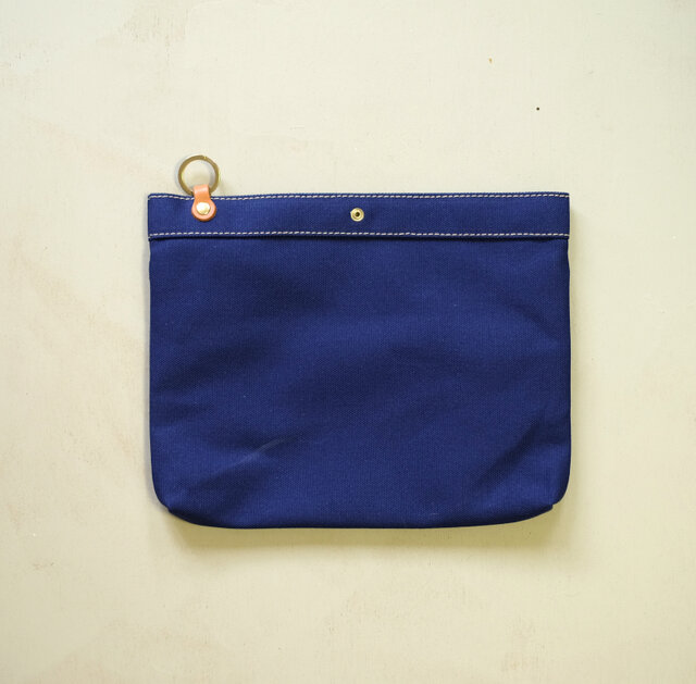 B5サイズバッグインバッグ/ネイビー | iichi ハンドメイド・クラフト作品・手仕事品の通販