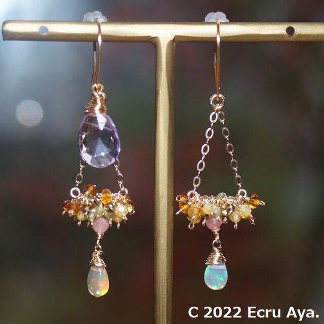 *12月のHappy Bag*2wayピアスのセット | iichi 日々の暮らしを心地よくするハンドメイドやアンティークのマーケットプレイス