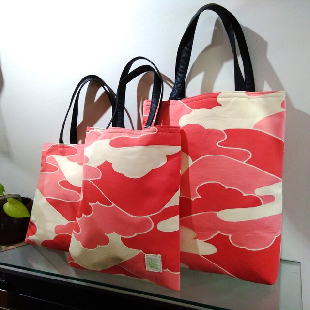 着物手提げバッグ（ミニ） | iichi ハンドメイド・クラフト作品・手仕事品の通販