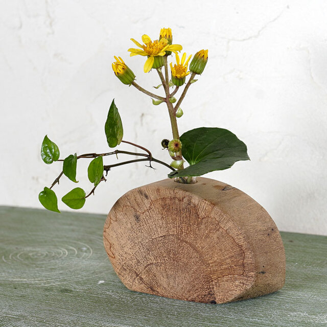 【送料無料】流木の花器、フラワーベース、52 | iichi ハンドメイド・クラフト作品・手仕事品の通販