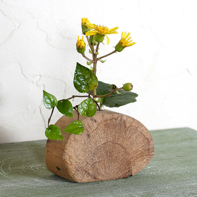 【送料無料】流木の花器、フラワーベース、52 | iichi ハンドメイド・クラフト作品・手仕事品の通販