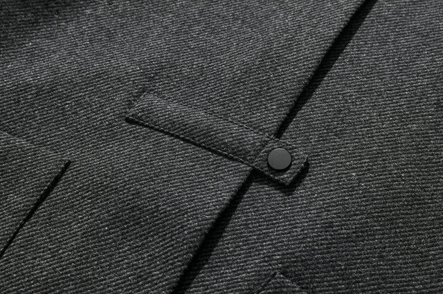 ★即納★着回し無限大 大人ウールコート フード付きコート ダークグレー 221203-1 | iichi 日々の暮らしを心地よくするハンドメイドやアンティークのマーケットプレイス