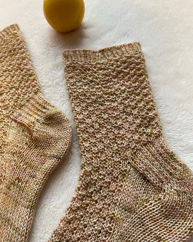 No.1007 手編み靴下 | iichi ハンドメイド・クラフト作品・手仕事品の通販