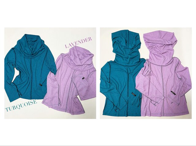 ボリュームネック オフタートル トップス【2colors】 | iichi ハンドメイド・クラフト作品・手仕事品の通販