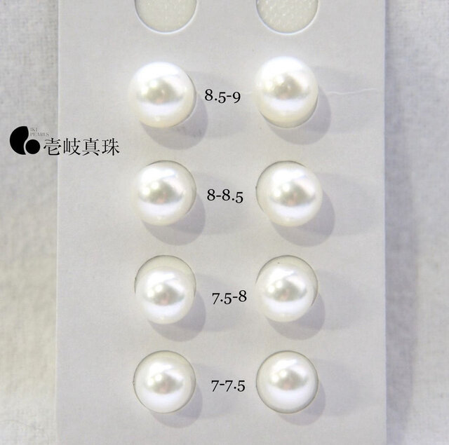 【壱岐真珠】パール フック ピアス 8.5-9.0mm K14GF | iichi ハンドメイド・クラフト作品・手仕事品の通販