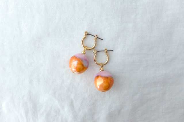 ピアス hoop saison | iichi ハンドメイド・クラフト作品・手仕事品の通販