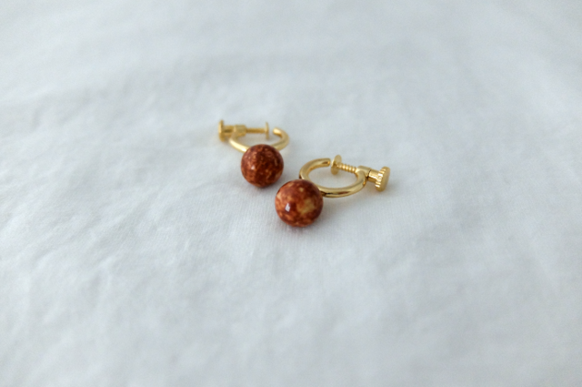 イヤリング hoop arma | iichi ハンドメイド・クラフト作品・手仕事品の通販