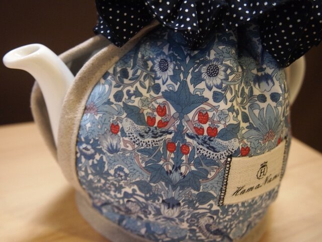 外さずに注げるティーコゼ Y08 | iichi ハンドメイド・クラフト作品・手仕事品の通販