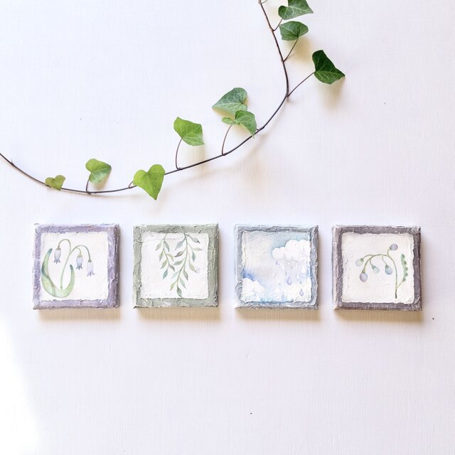 原画『piece,c.』 | iichi 日々の暮らしを心地よくするハンドメイドやアンティークのマーケットプレイス